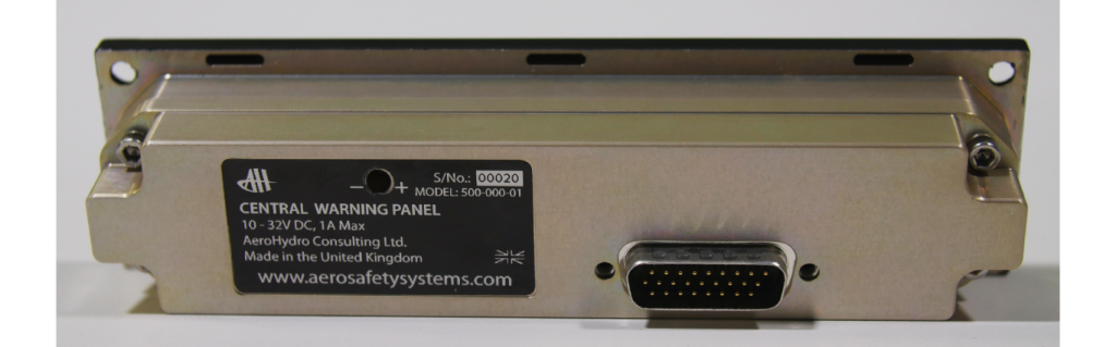 AH500 Central Warning Panel - Aero Safety Systems